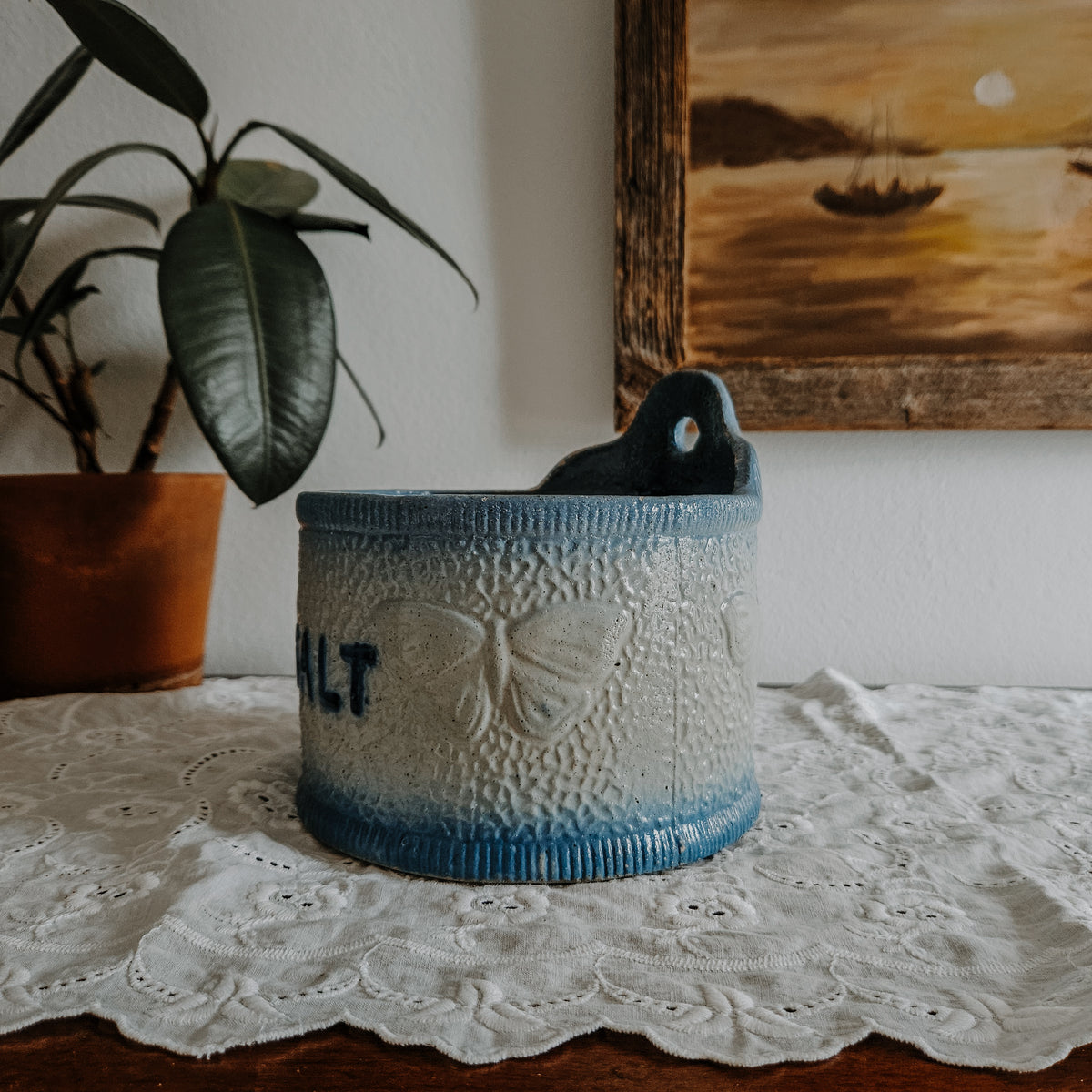 Wall-Mount Stoneware Salt Cellar – Scout Hollow